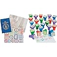 Amazon.com: Passport Sticker Books (12 Books, 24 Stampers) : Toys & Games