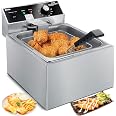 Amazon.com: KHTD Commercial Deep Fryer, 11.6QT/11L Extra Large Electric ...