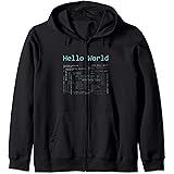Amazon.com: Hello World - Computer Programming Languages T-Shirt ...
