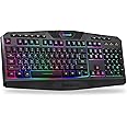 Amazon.com: Redragon K503 Gaming Keyboard, RGB LED Backlit, Multimedia ...