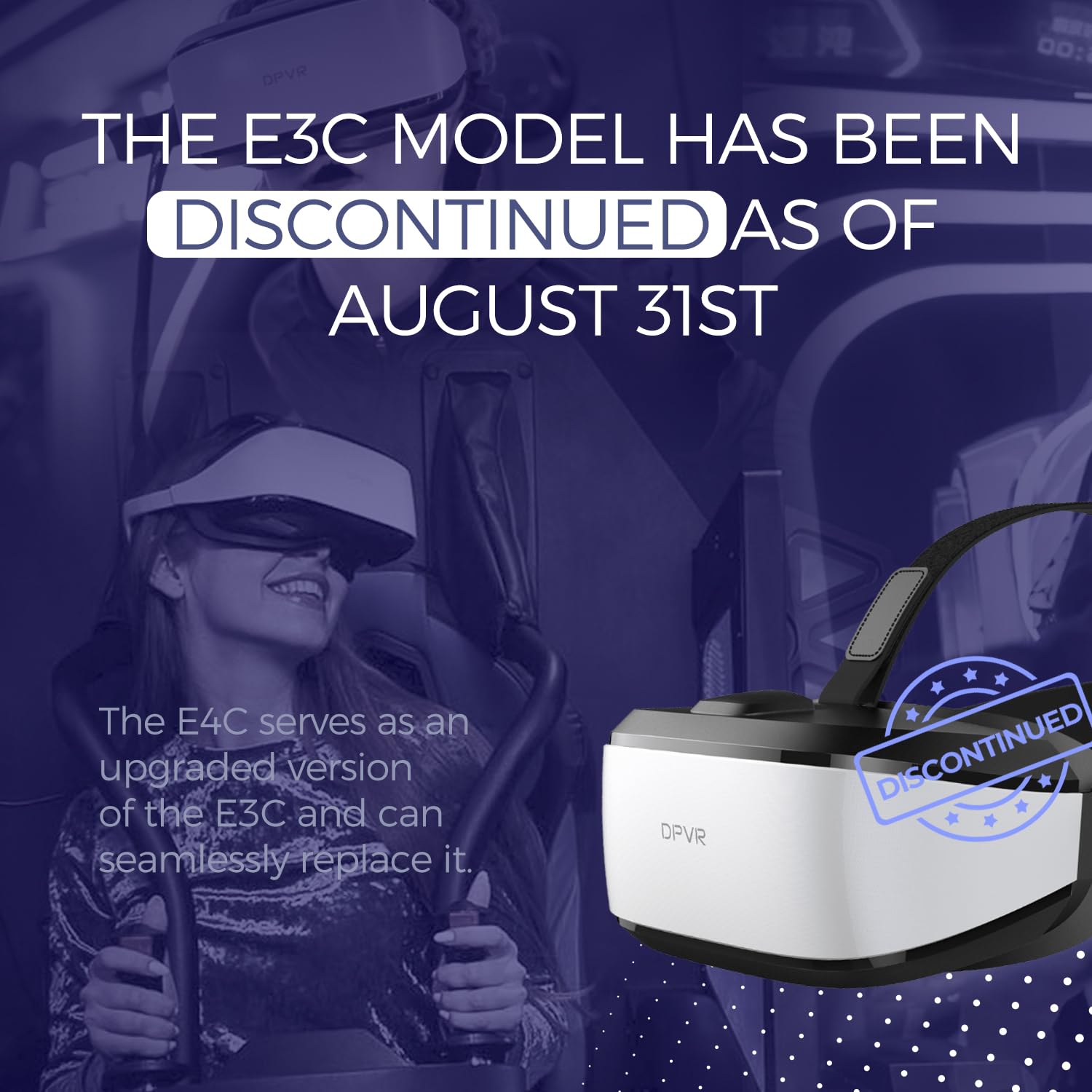 Mua DPVR E3 Series PC Tethered VR Headset (E3-C Hardband) trên Amazon ...
