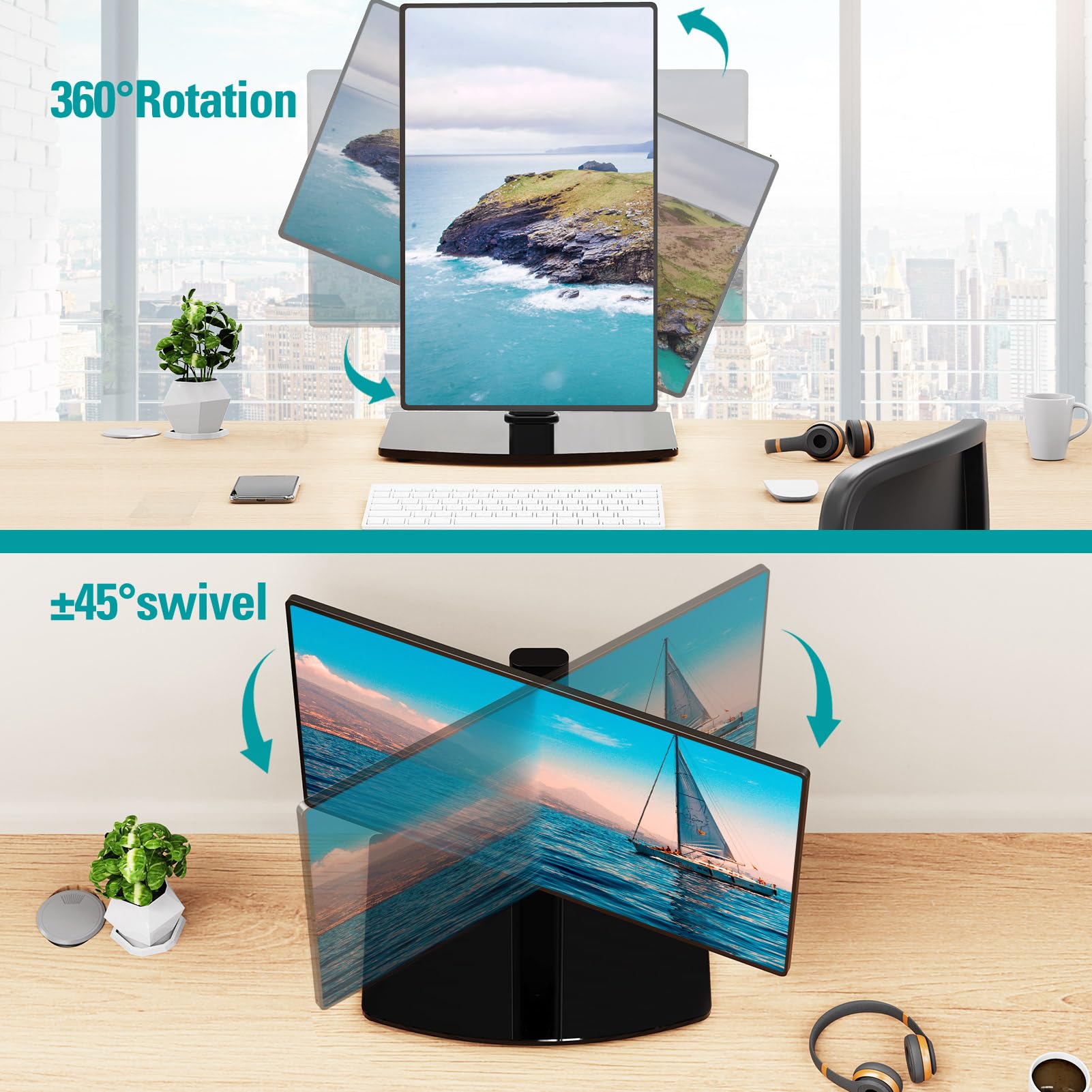 Mua MOUNT PRO Single Monitor Stand Fits Max 32 inch Computer Screen ...
