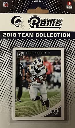 Amazon.com: Los Angeles Rams 2018 Donruss Factory Sealed NFL Football ...