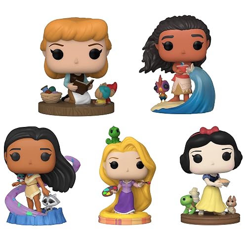 Funko Disney: POP! Ultimate Princess Collectors Set - Cinderella, Moana ...