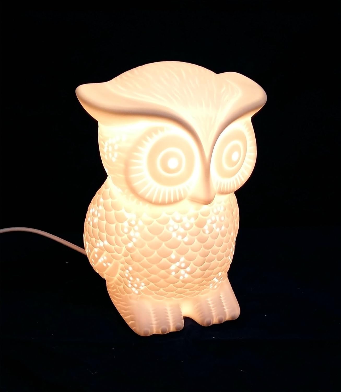 Welink Light-Glow Electric Table Bedside Lamp Owl Design – BigaMart