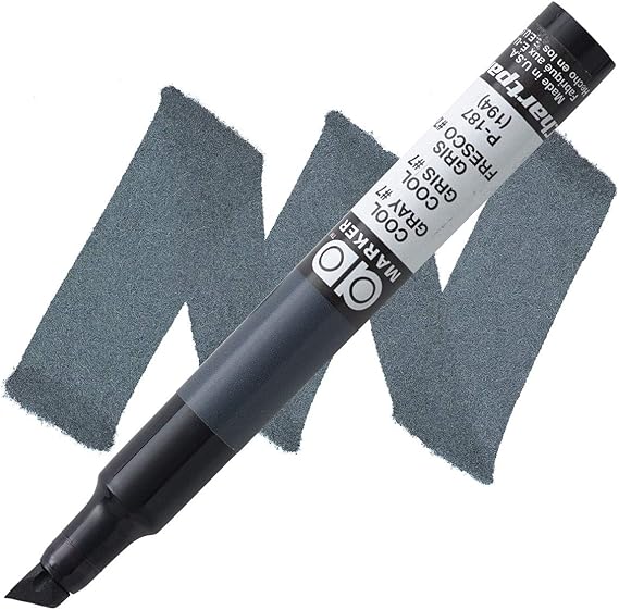 Amazon.com: Chartpak Ad Markers cool gray 7