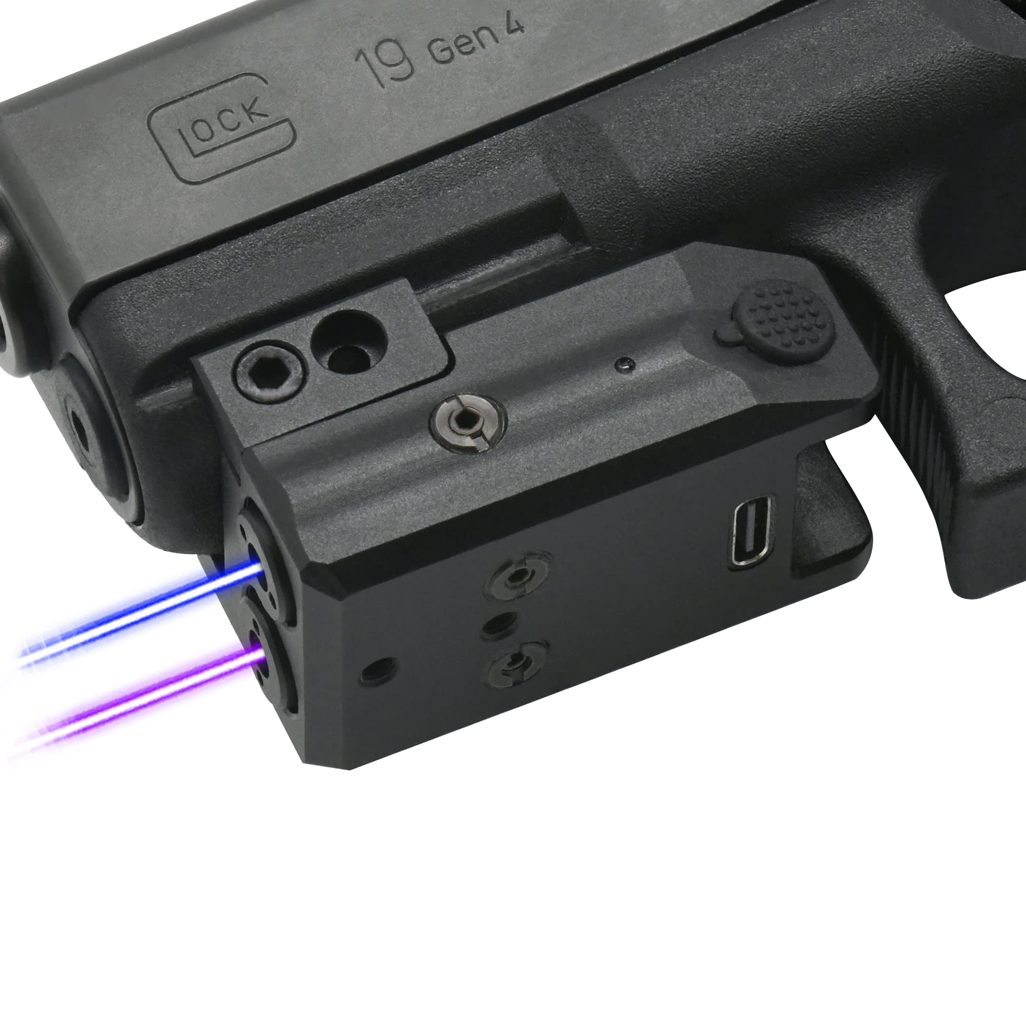 HiLight - Tactical P3PB - Dual (Blue, Purple) Laser with Military-Grade ...