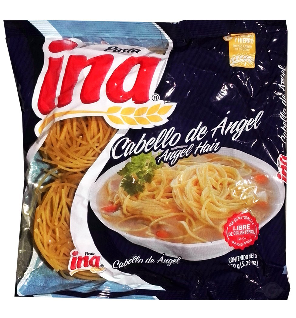 Amazon.com : Ina Coil Fideo 5.29 oz - Entrefino Fideos (Pack of 12 ...