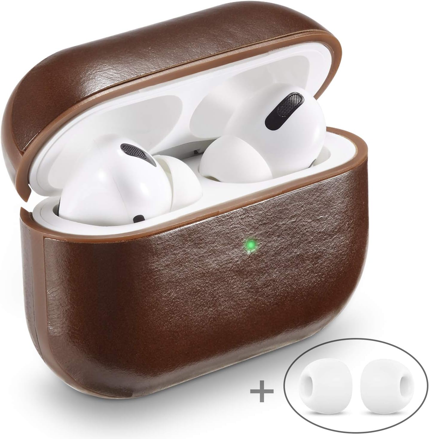 Amazon.com: Airpods Pro Case Cover, MAPUCE Airpod Pro Case Leather ...