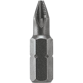Bosch 45625 PH2 Ribbed Extra Hard, 6-Inch Length Number 2 Phillips Head ...