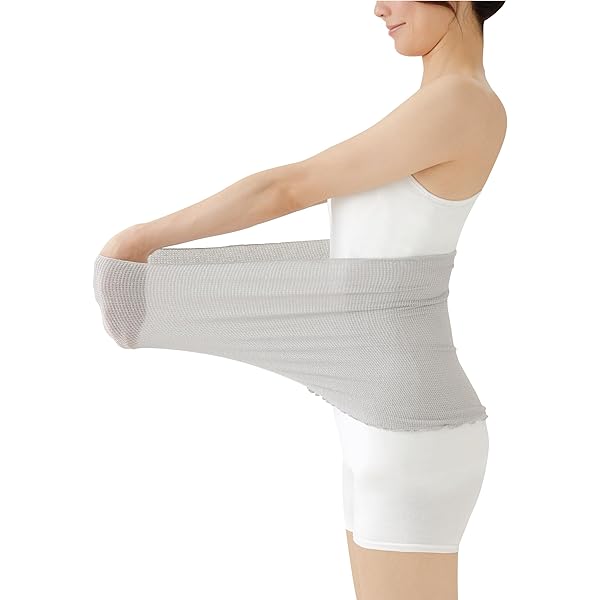 Ribbed Silk Warmer Kinuya Silk Belly Warmer - Ribbed Stretchy Haramaki ...