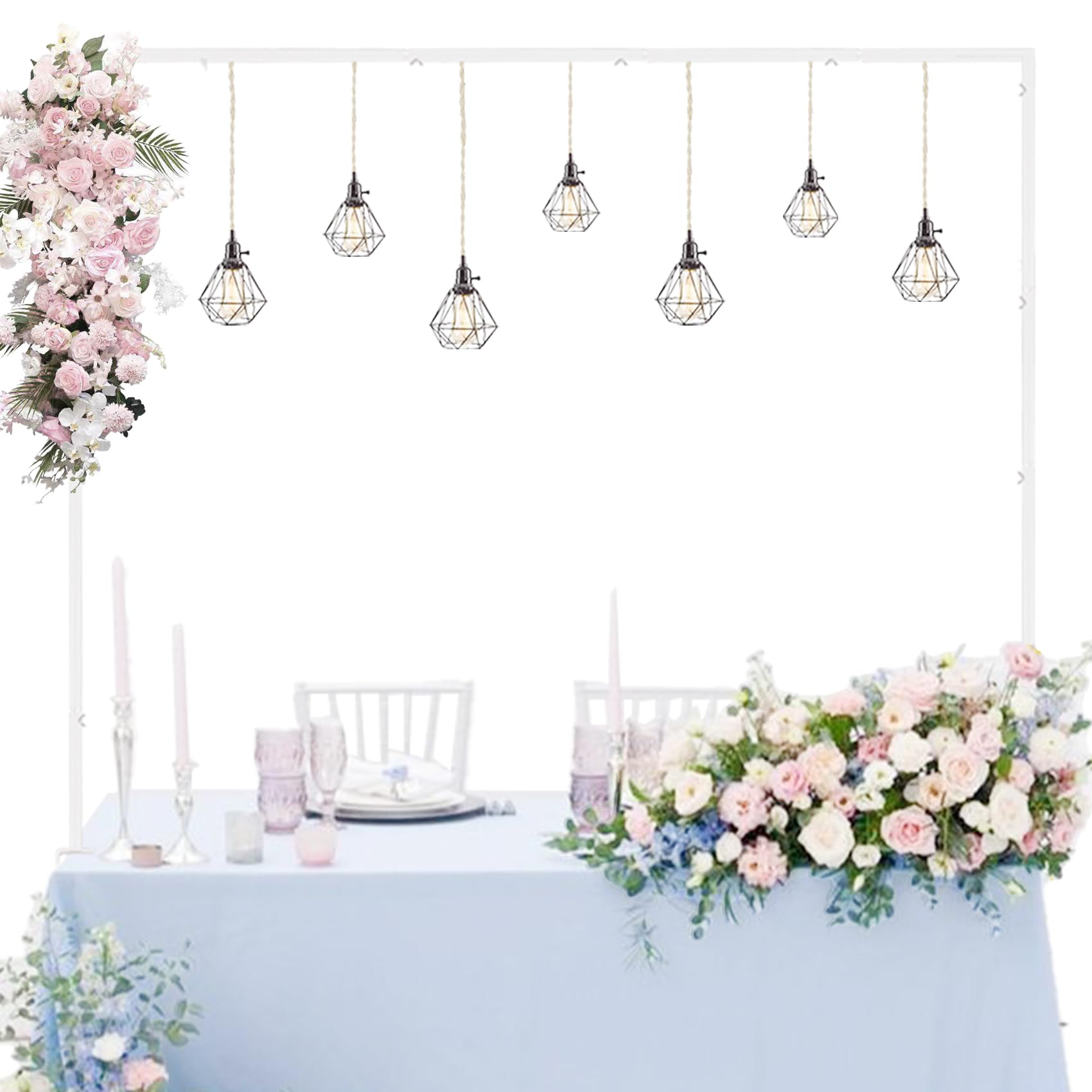 Over The Table Rod Stand with Clamps Metal Table Arch, Adjustable 13 ...