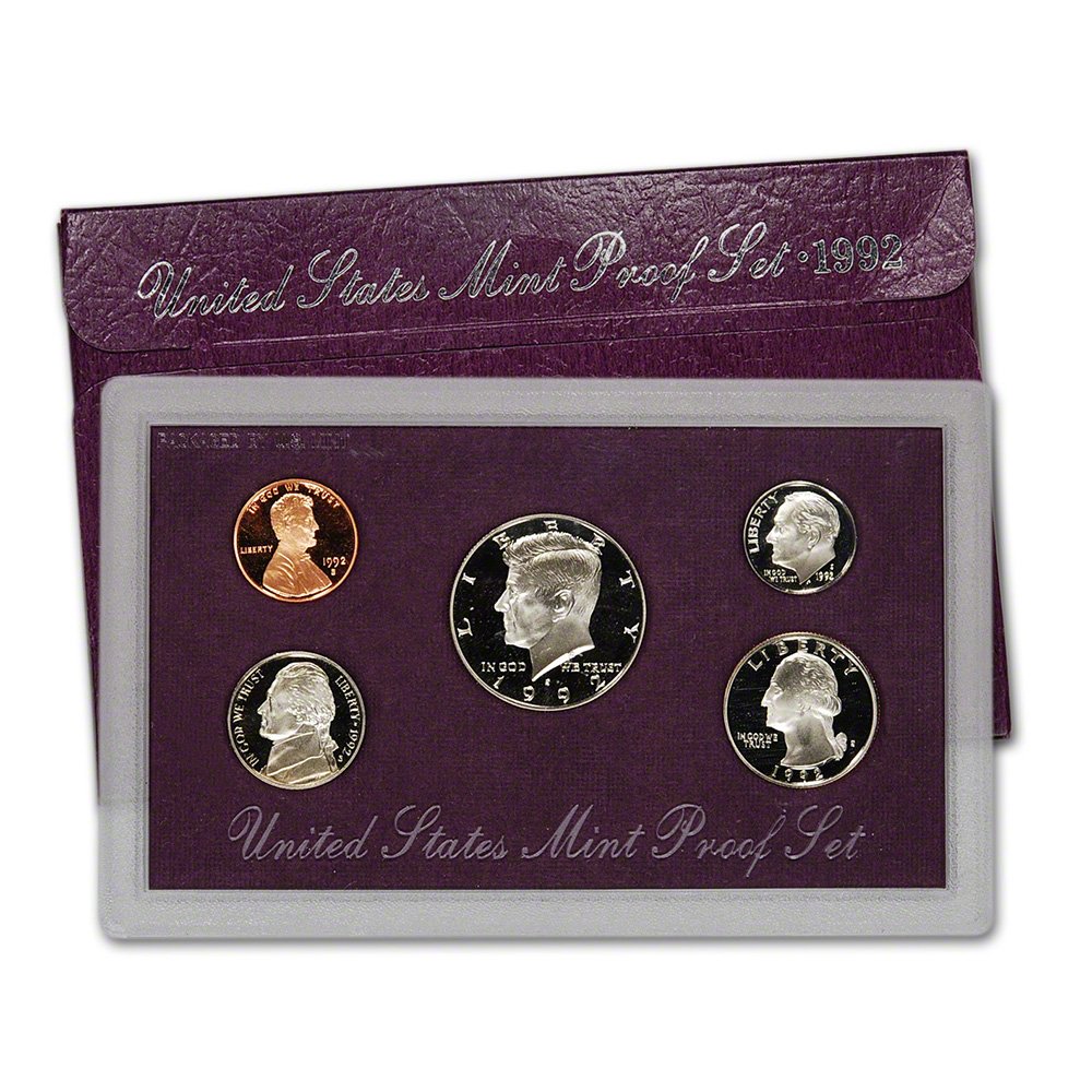 1992 S US Mint Proof Set OGP at Amazon's Collectible Coins Store