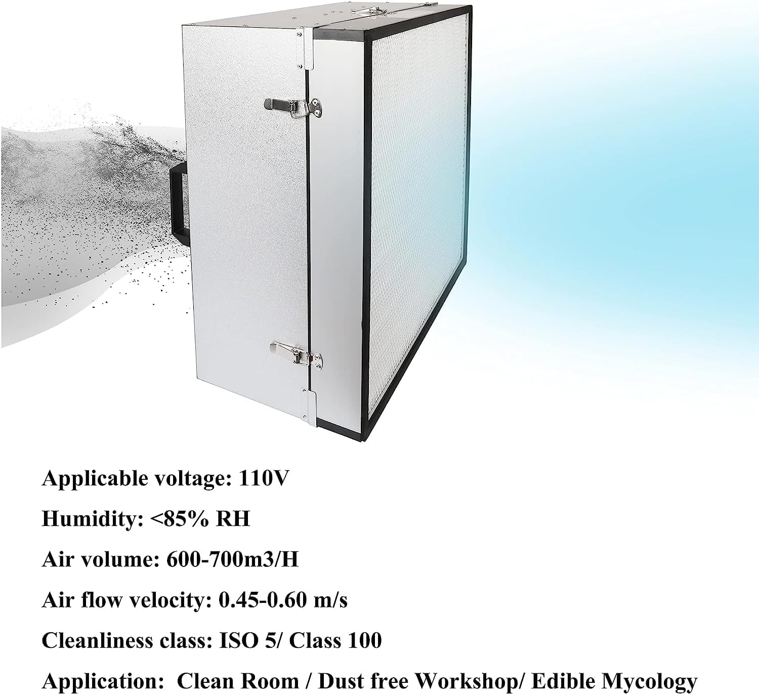 Mua Laminar Flow Hood Fan Filter Unit FFU with H14 HEPA Filter ...