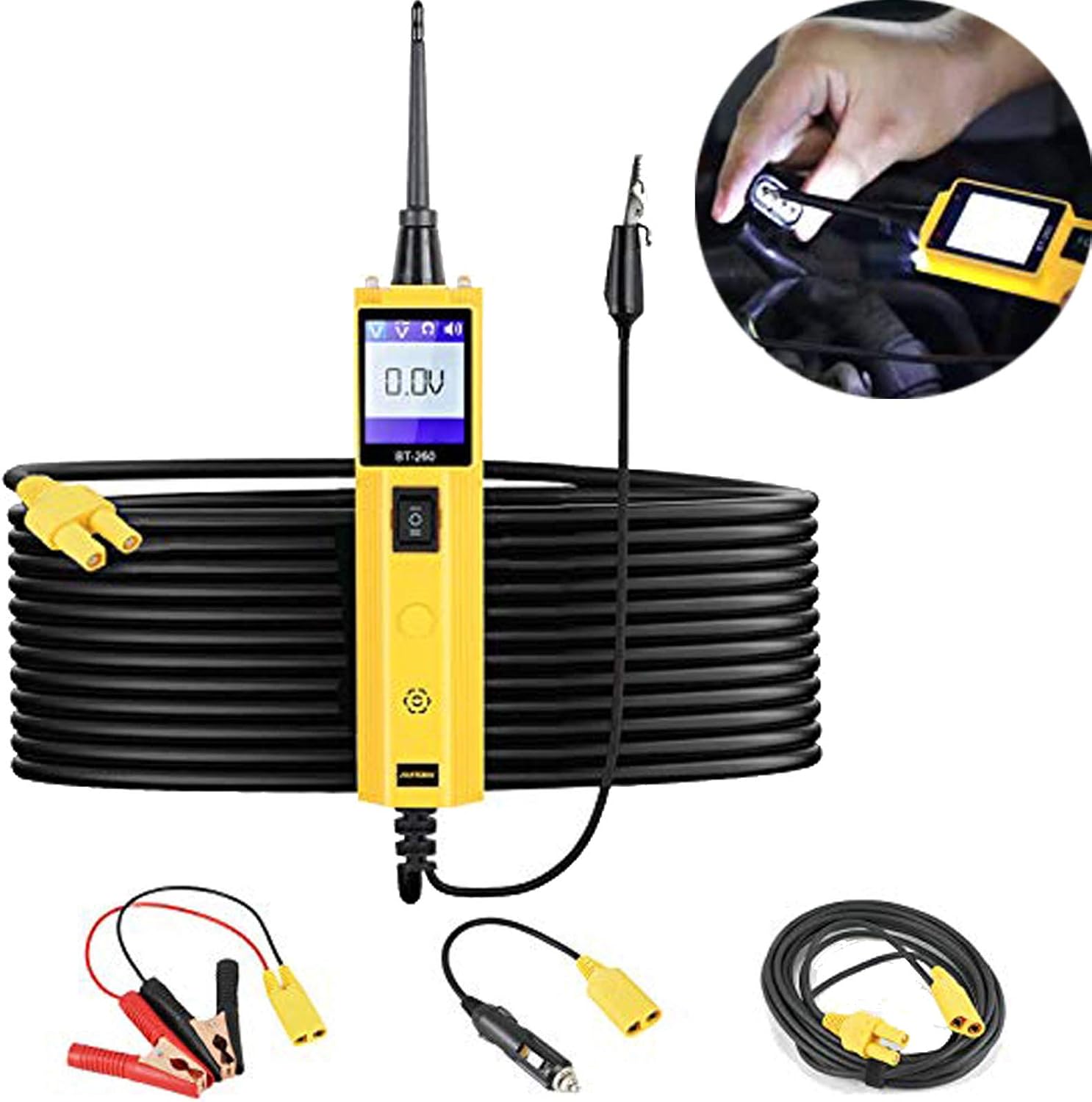 Circuit tester automotive 12V/24V Power Circuit Probe Kit BT-260 ...