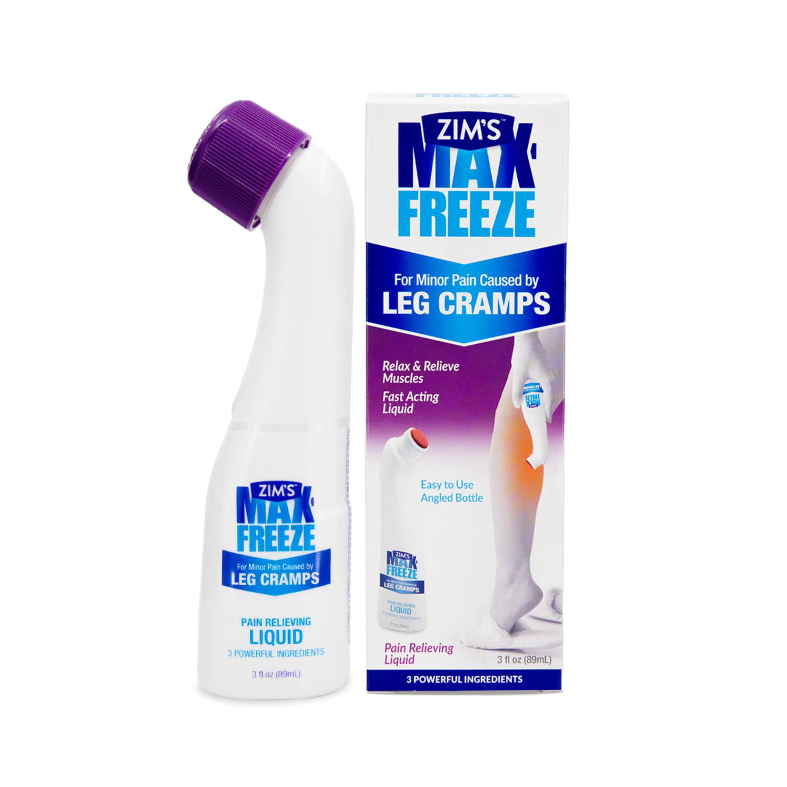 Mua Zim's Max Freeze Leg Cramp - Quick Penetrating Liquid for Minor ...