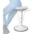 Amazon.com: Backerz Standing Desk Stool Chair, Height Adjustable Stool 16-24 inch for Office and ...
