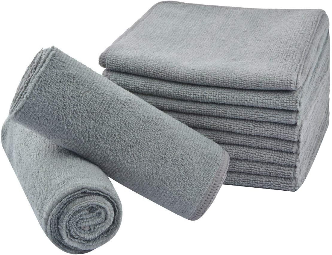 KinHwa Microfiber Dish Cloths Ultra Absorbent Kitchen Dish Rags for ...