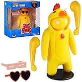 Amazon.com: Gang Beasts Action Figures | Blue & Yellow| Collectible ...