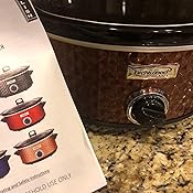 Amazon.com: Brentwood Select SC-157BK Slow Cooker, 7 Quart, Black ...
