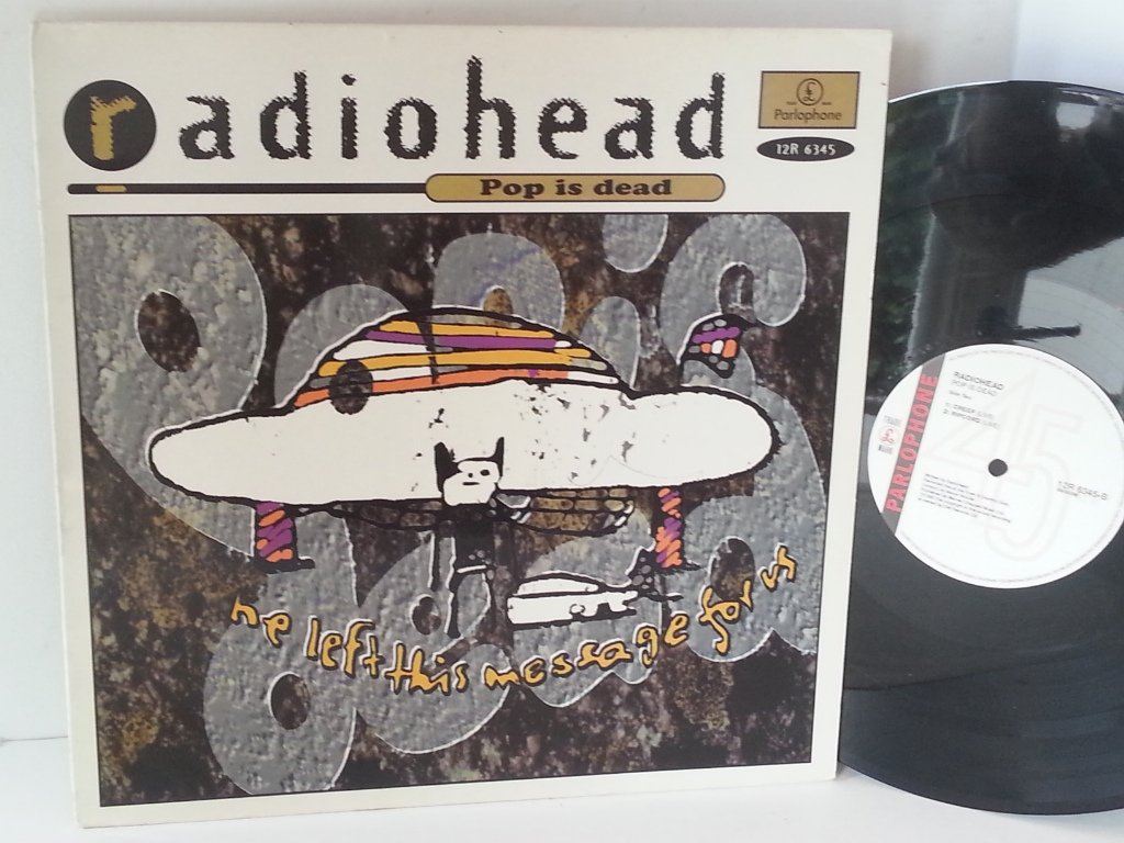 RADIOHEAD pop is dead, 4 TRACK 12 INCH EP. 12R 6345: RADIOHEAD: Amazon ...