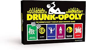 Amazon.com: IMAGINATION GAMING Drunk-opoly Adult Board Drinking Game ...