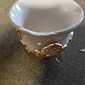 Amazon.com | Set of 6 Arabic Turkish Greek Coffee Mirra Porcelain Cups ...