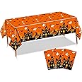 Amazon.com: Baolaiballoon 3 Pack Halloween Tablecloth, Disposable ...