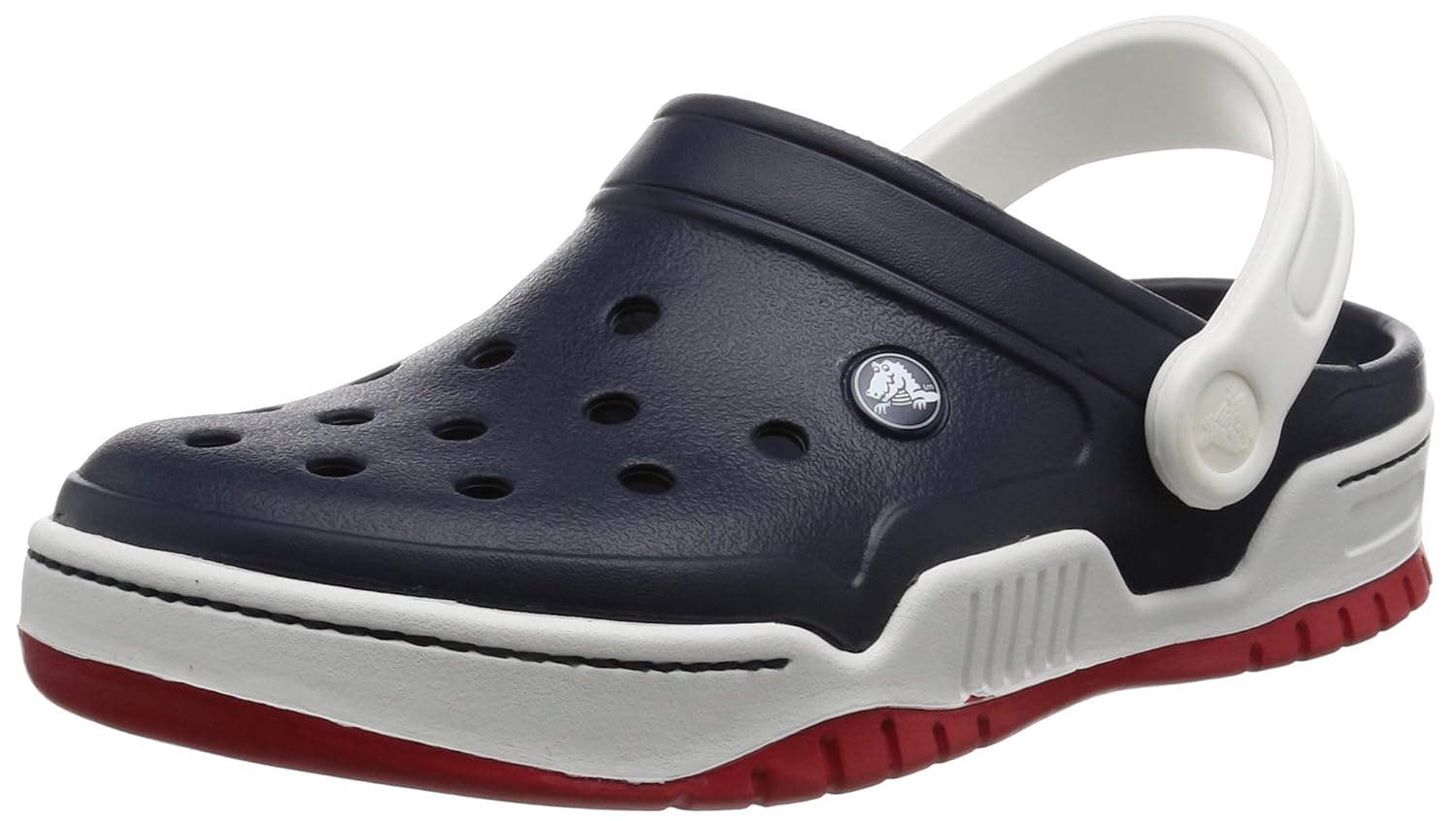 Buy crocs Unisex's Front Court Clog Navy 6 Men/ 7 UK Women (M7W9 ...