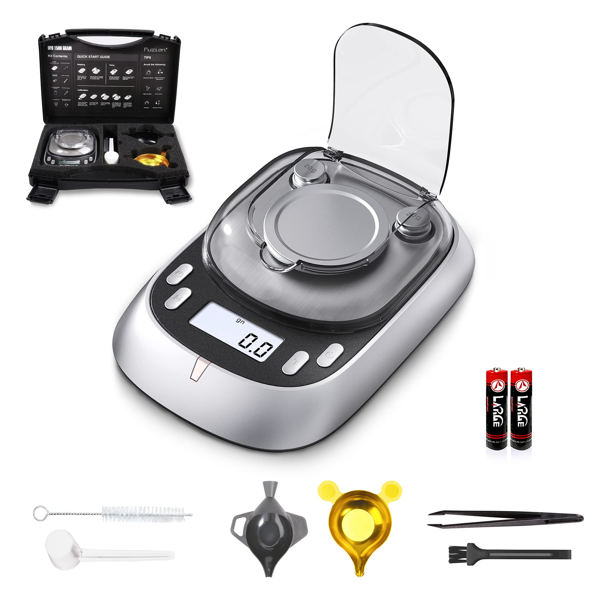 Mua Fuzion UFO-1500 Reloading Scale, 0.1 gn Readability Powder Scale ...