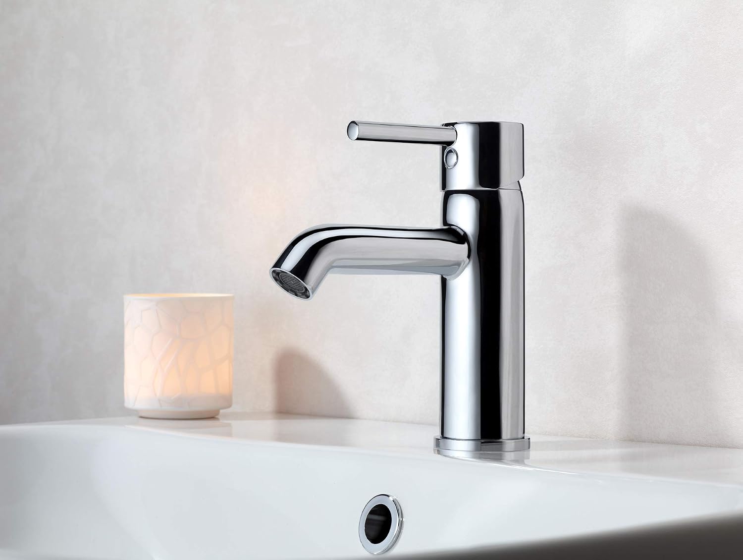VitrA Minimax Basin Mixer Tap – Single Lever Bathroom Sink Tap ...
