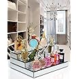 Amazon.com: GIMORRTO Mirror Display Riser 3 Stairs, Glam Accent Table ...
