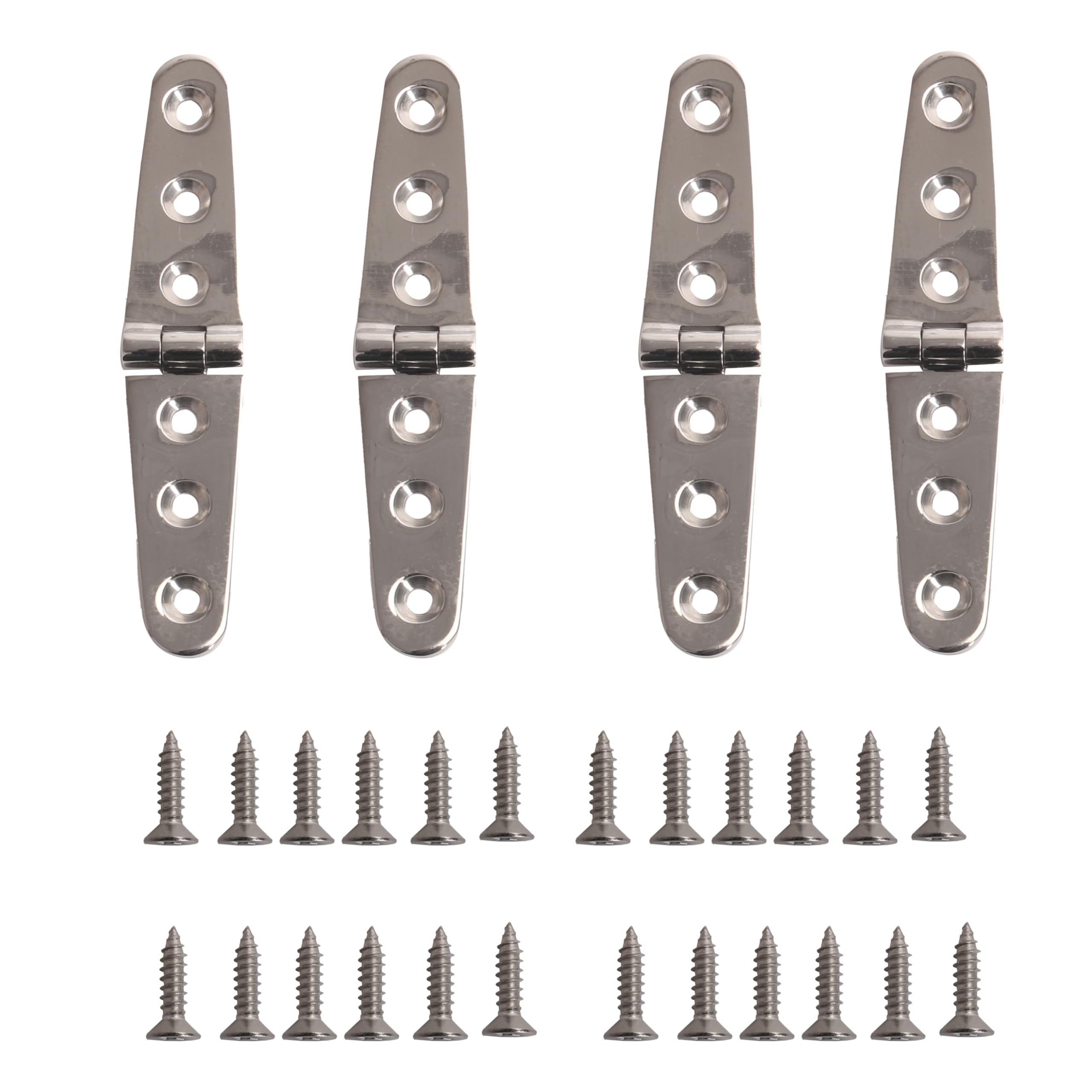 Marine Boat Hinges 316 Stainless Steel, Boat Hinge Marine Grade Hinge Heavy Duty, Strap Hatch ...