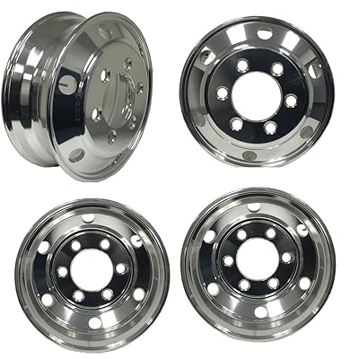 Polished Aluminum Truck Wheels
