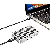 Amazon.com: TB5 80Gbps M.2 NVMe SSD Enclosure, USB4 v2.0 Compatible ...