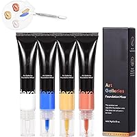 Amazon.com : 4 Pcs Foundation Mixing Pigment Set, Liquid Foundation ...