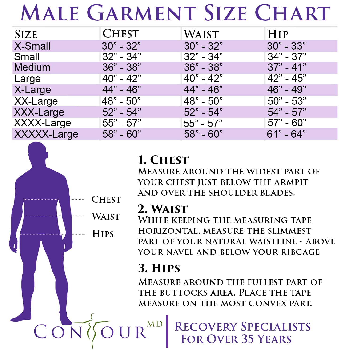 Mua ContourMD Mens Compression Vest – Post Surgery Compression Garment ...