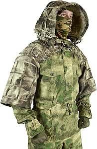 Amazon.com : Gearcraft Ghillie Suit Russian Sniper Coats/Viper Hoods (A ...