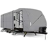 Amazon.com: KING BIRD Upgraded Travel Trailer RV Cover, Extra-Thick 5 ...