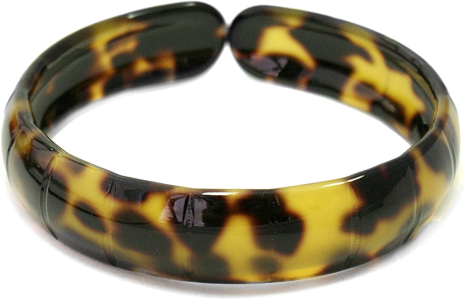 Amazon.com: Hawaiian / Samoan Faux Turtle Honu Shell Bracelet: Cuff ...