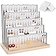 Amazon.com: shidaishiye Earring Display Stand for Selling, Earring Rack ...