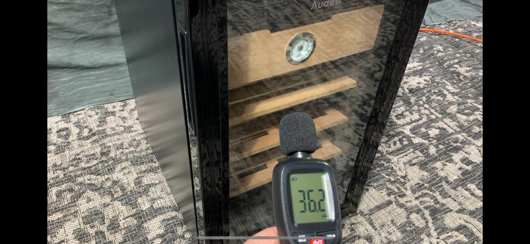 Audew Cigar Cooler Humidor Spanish Cedar Wood 300 Capacity