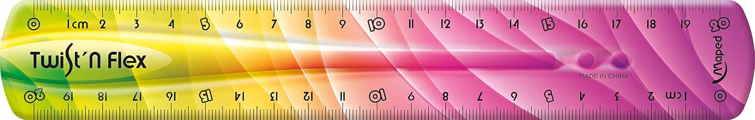 Maped – Flexible ruler Twist ‘n Flex Decor, 20 cm – The original ...