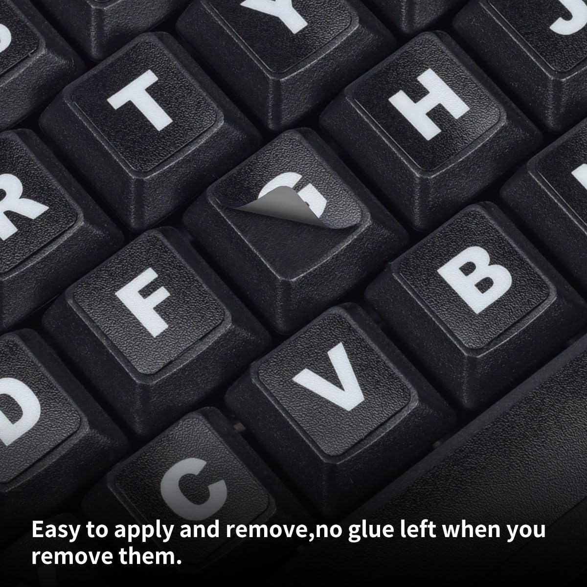 Mua 2PCS English Keyboard Stickers Replacement Letters, Full Size Big ...