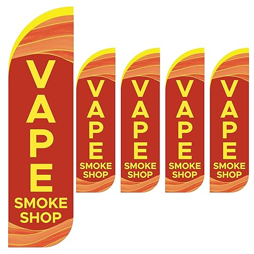 Vape Smoke Shop Pack of 1 Flag | Advertising Vape Smoke Shop Flag for ...