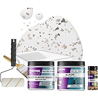 Beyond Paint Countertop Makeover Kit with Paint, Sealer, Flecks and ...