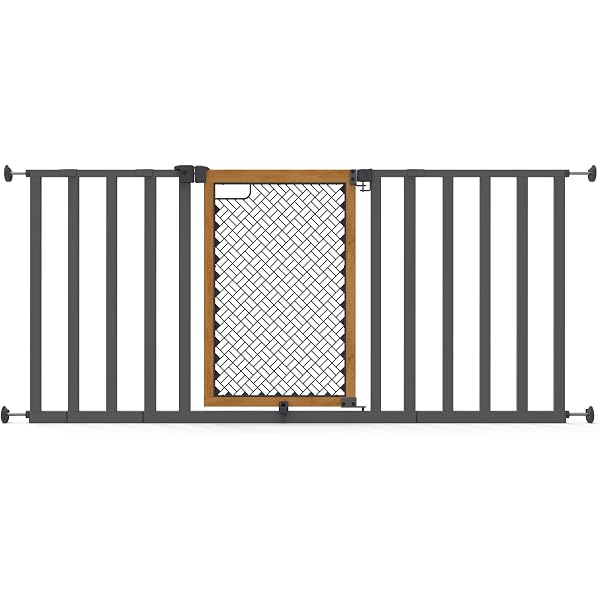 Babelio Baby Gate Summer Infant Metal Expansion Extra Wide Safety Pet ...