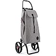 Amazon.com: ROLSER Foldable Grocery Shopping Cart with Wheels ...
