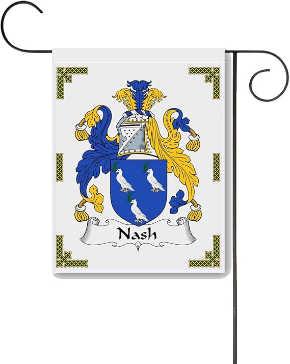 Amazon.com : Carpe Diem Designs Nash Coat of Arms/Nash Family Crest 11 ...