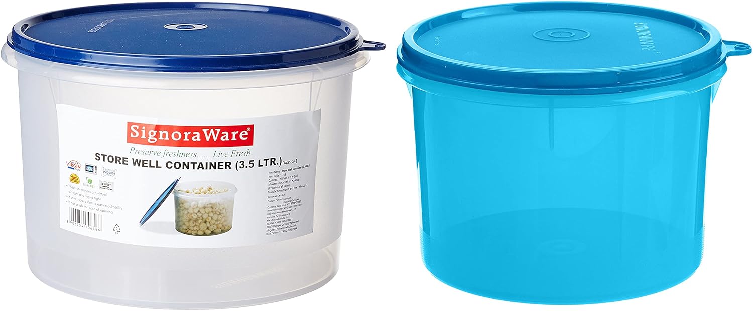 Buy Signoraware Organise Your Kitchen Set, 8-Pieces, Mod Blue ...